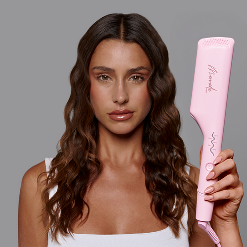 NEW 1-inch Double Waver Pink - Mermade Hair